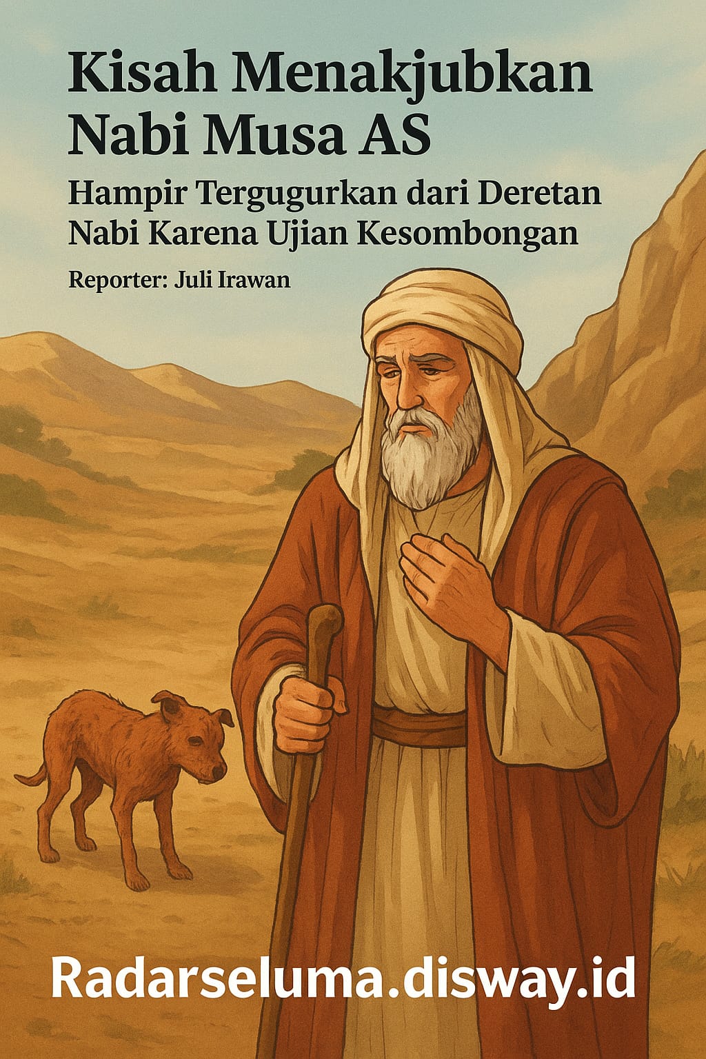 Kisah Menakjubkan Nabi Musa AS: Hampir Tergugurkan dari Deretan Nabi ...