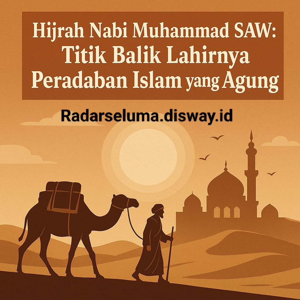 Hijrah Nabi Muhammad SAW: Titik Balik Lahirnya Peradaban Islam yang Agung