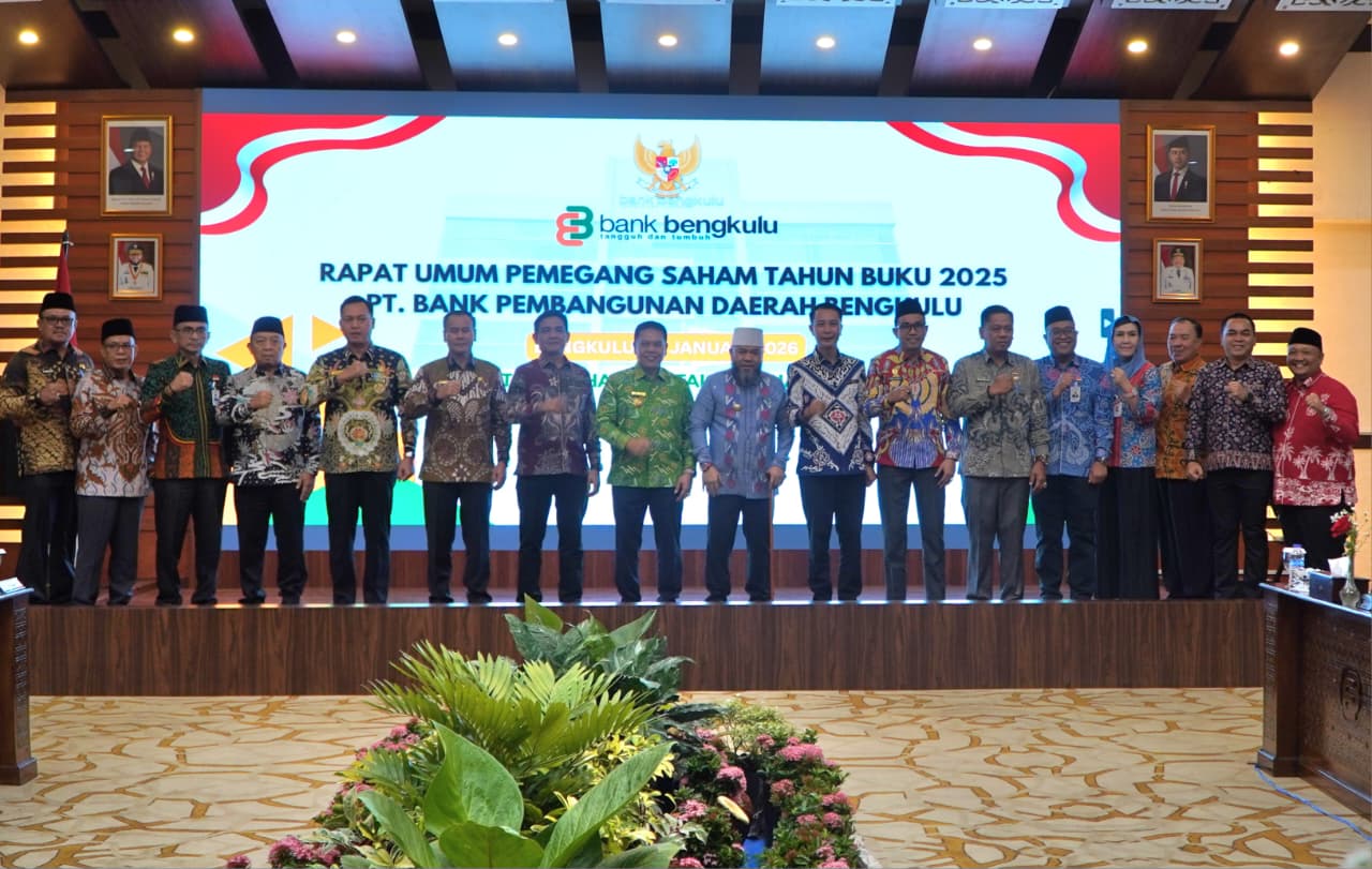 Bank Bengkulu Gelar RUPS Tahun Buku 2025, Dibuka Gubernur dan Ajukan 2 ...