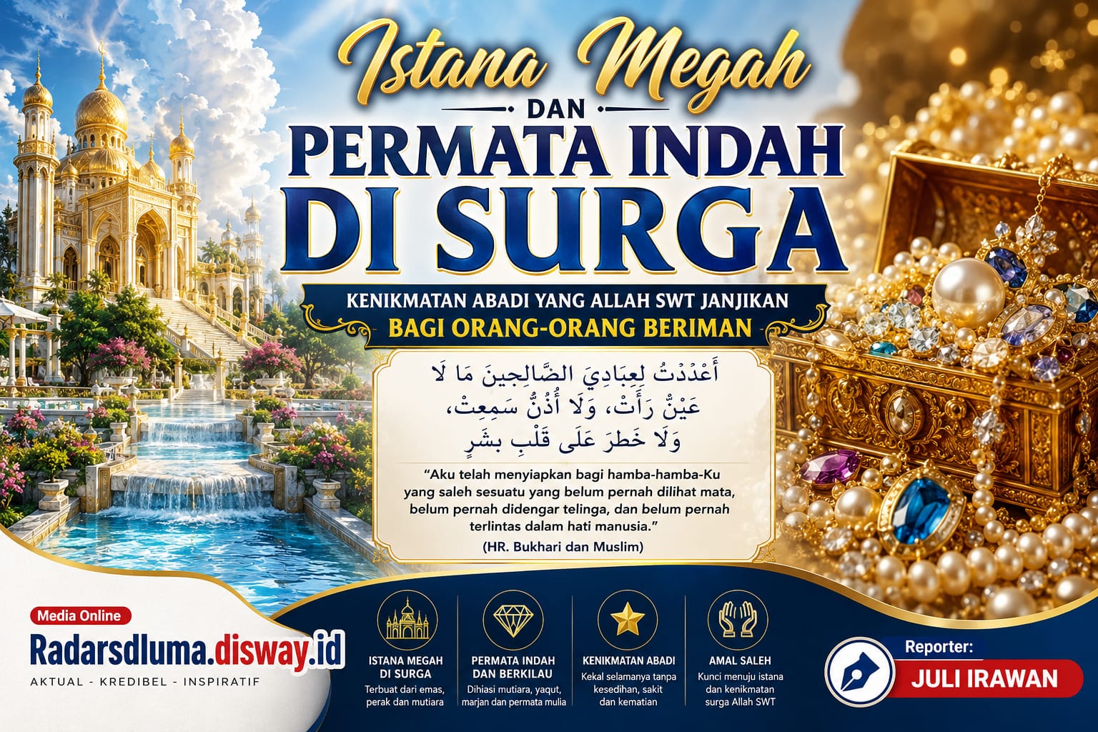 Istana Megah dan Permata Indah di Surga: Kenikmatan Abadi yang Allah ...