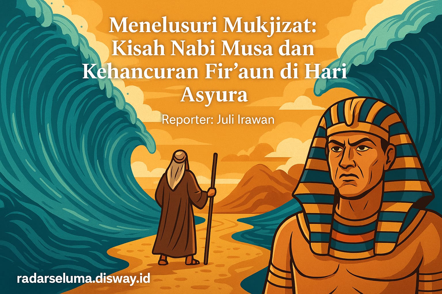 Menelusuri Mukjizat: Kisah Nabi Musa dan Kehancuran Fir’aun di Hari Asyura