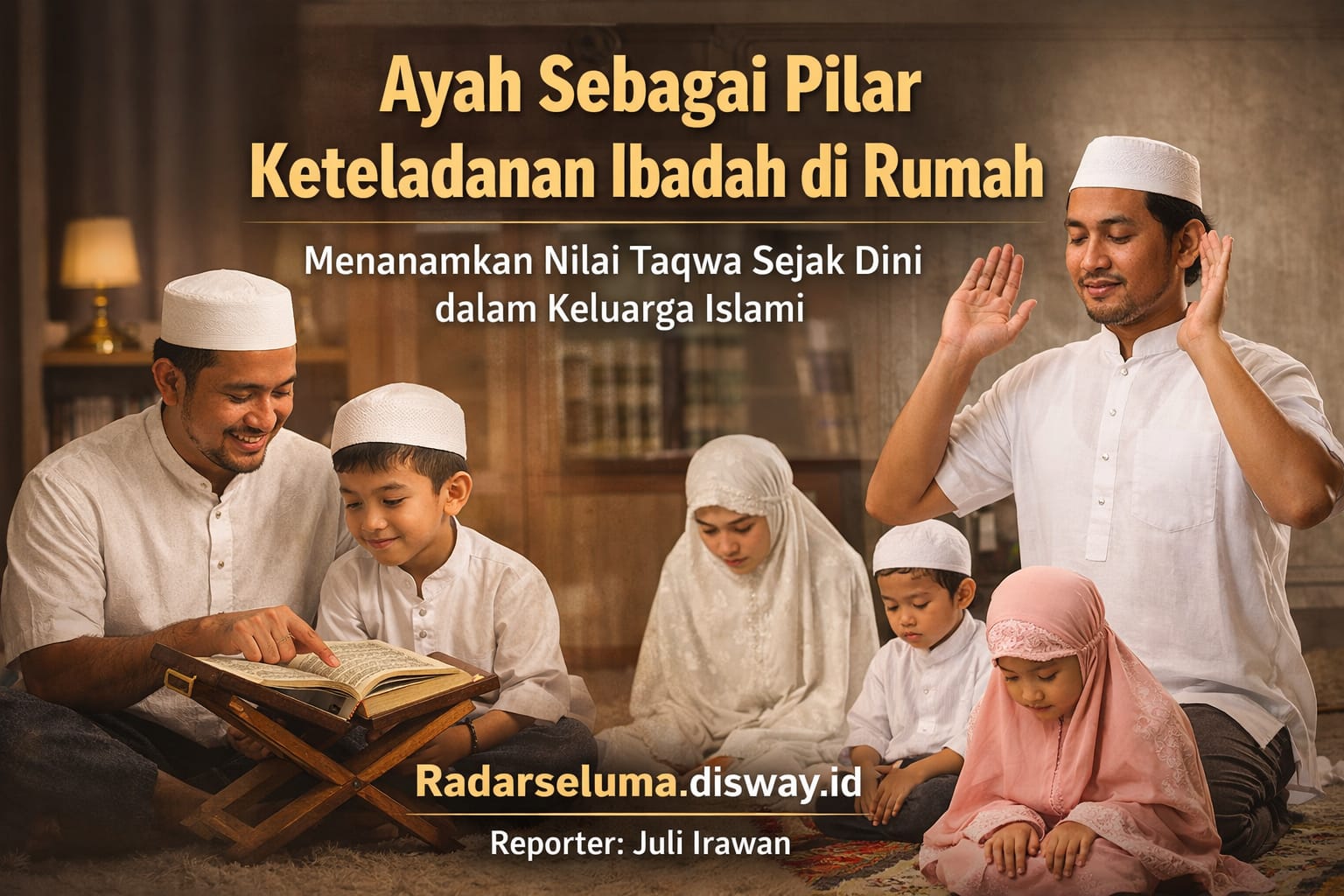 Ayah Sebagai Pilar Keteladanan Ibadah di Rumah: Menanamkan Nilai Taqwa ...